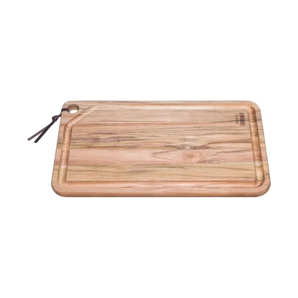 TÁBUA PARA CHURRASCO TRAMONTINA RETANGULAR EM MADEIRA TECA COM ...